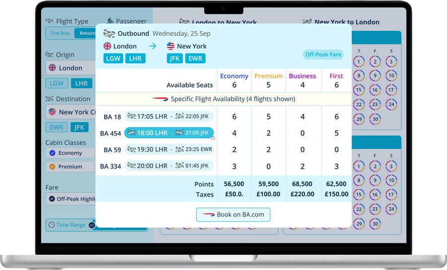 The smartest way to find British Airways reward seats in 2026