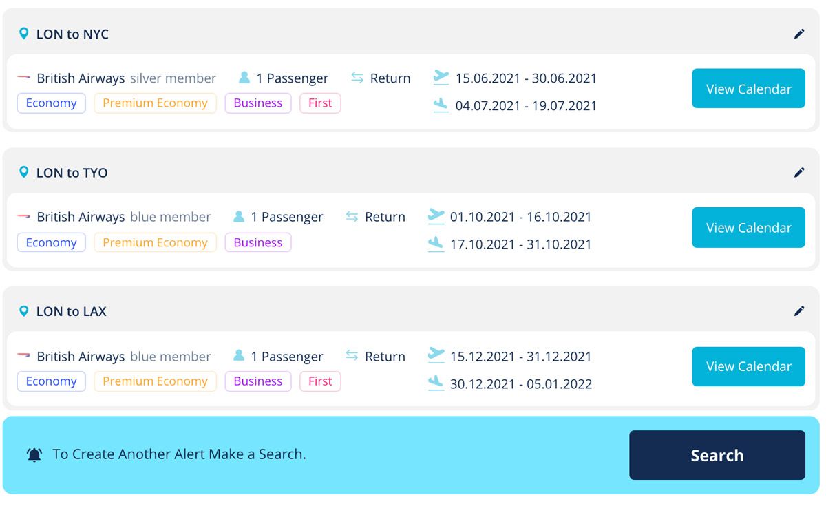 Avios Points: Don’t Waste Them: Reward Flight Finder